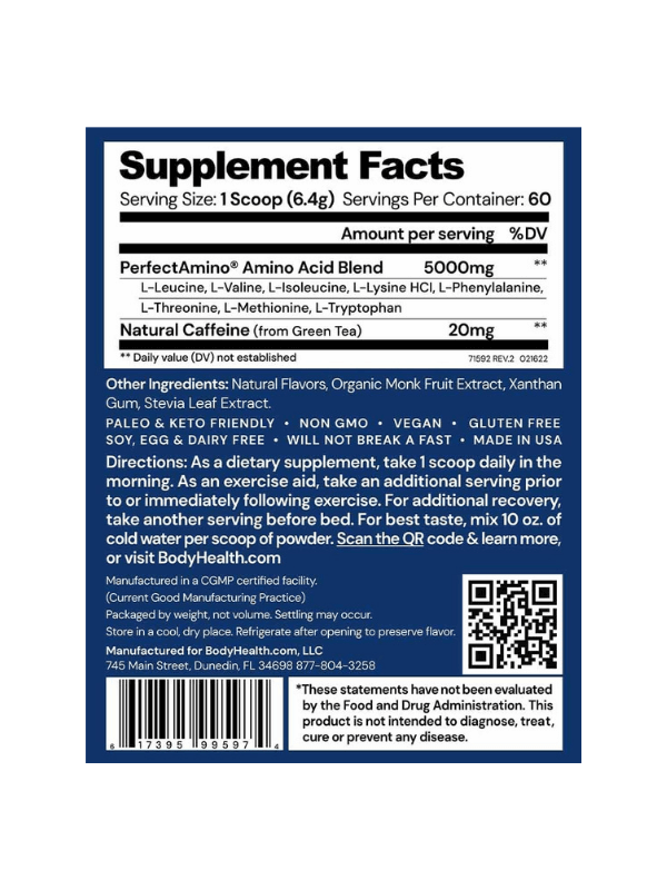 PerfectAminoXP - Mocha Drink – Tringali Vibrant Health Supplement Store